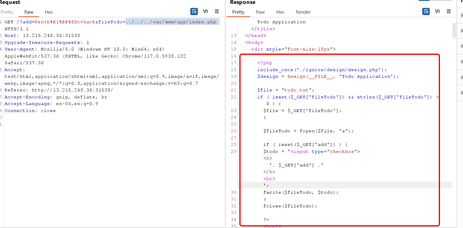 Write-Up Todo Application | Ren